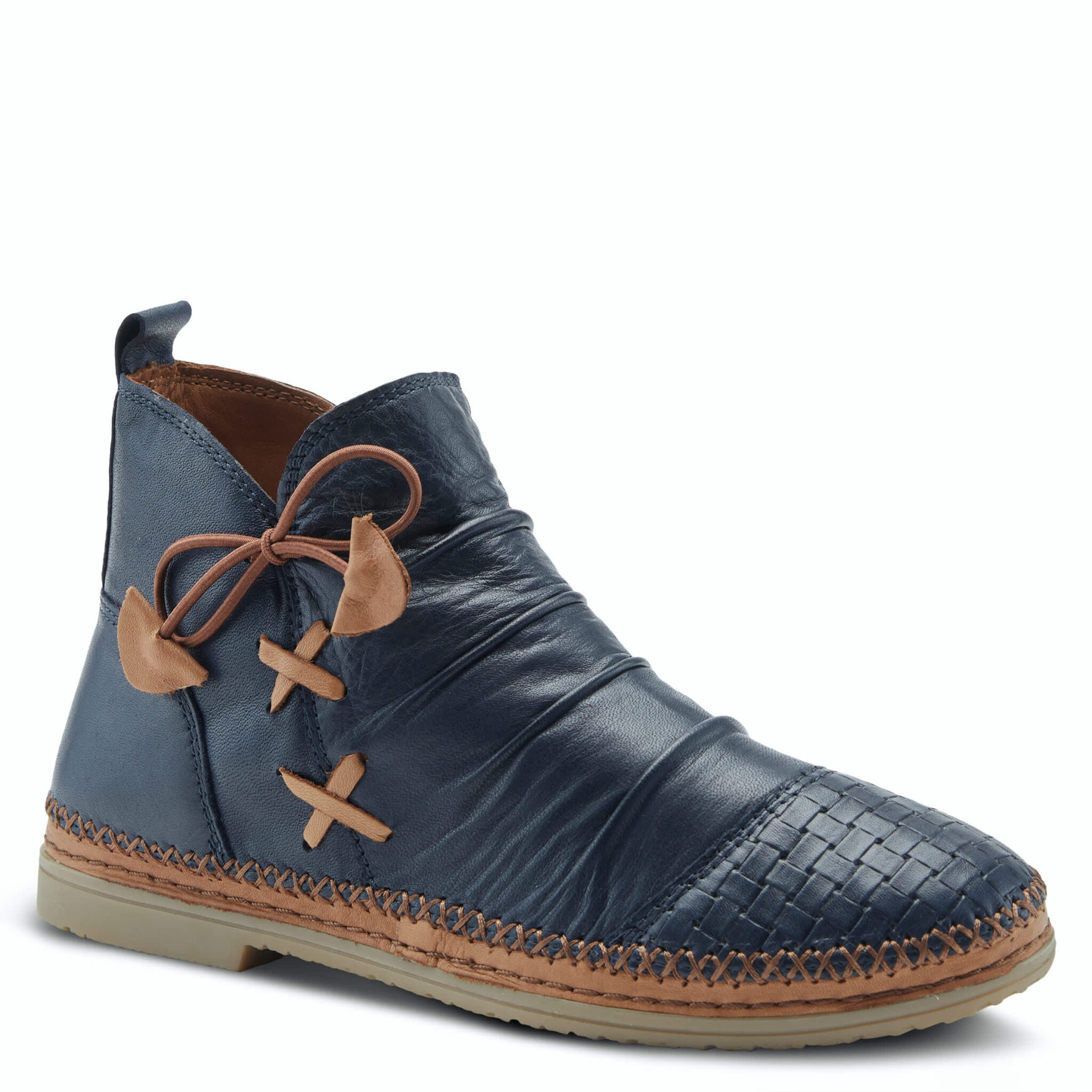 SPRING STEP POMEROY NAVY - Dan The Shoe Man