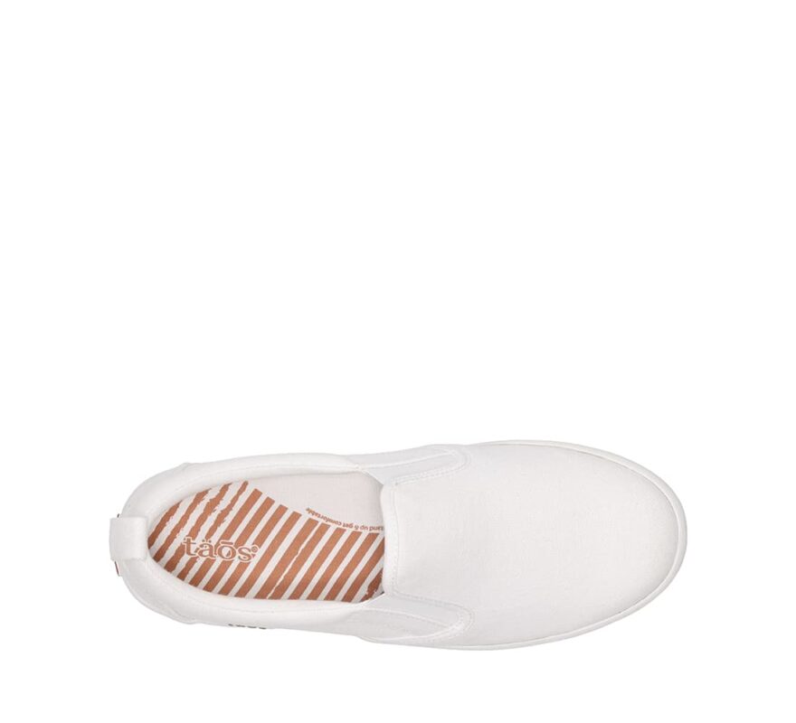 TAOS DANDY WHITE CANVAS - Dan The Shoe Man