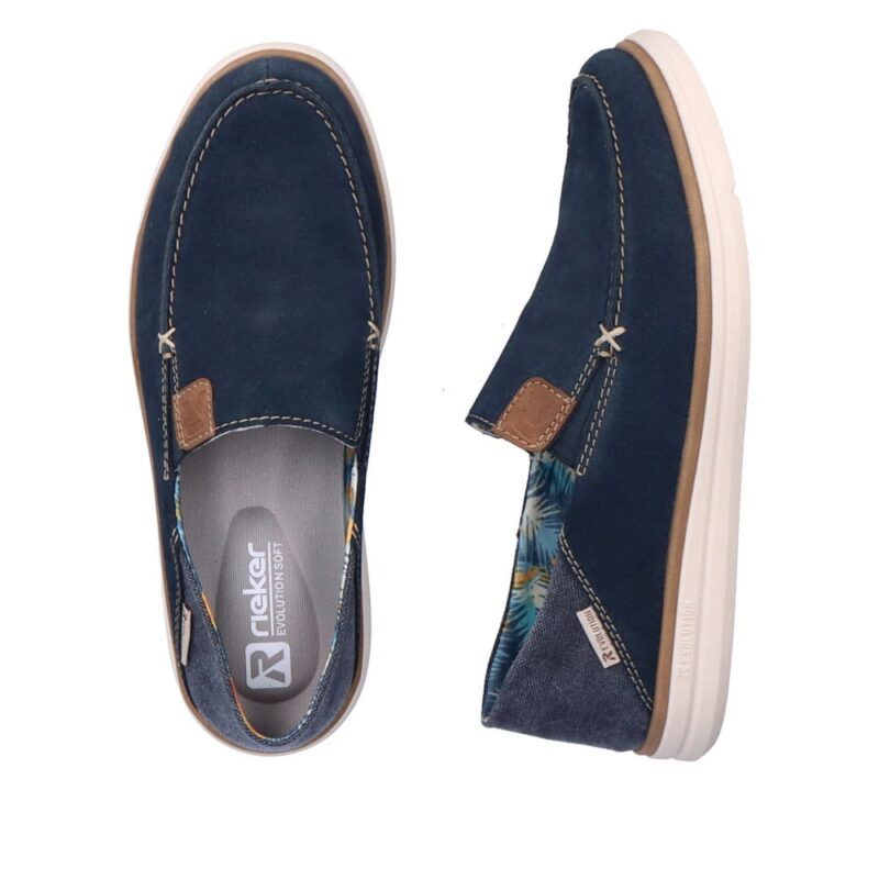 RIEKER VALENTIN 00 PAZIFIK/MANDEL/NAVY (U0600-14) - Dan The Shoe Man