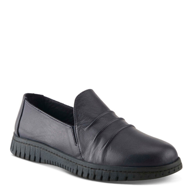 Spring Step Patton Navy Women’s Shoe | Stylish & Cozy